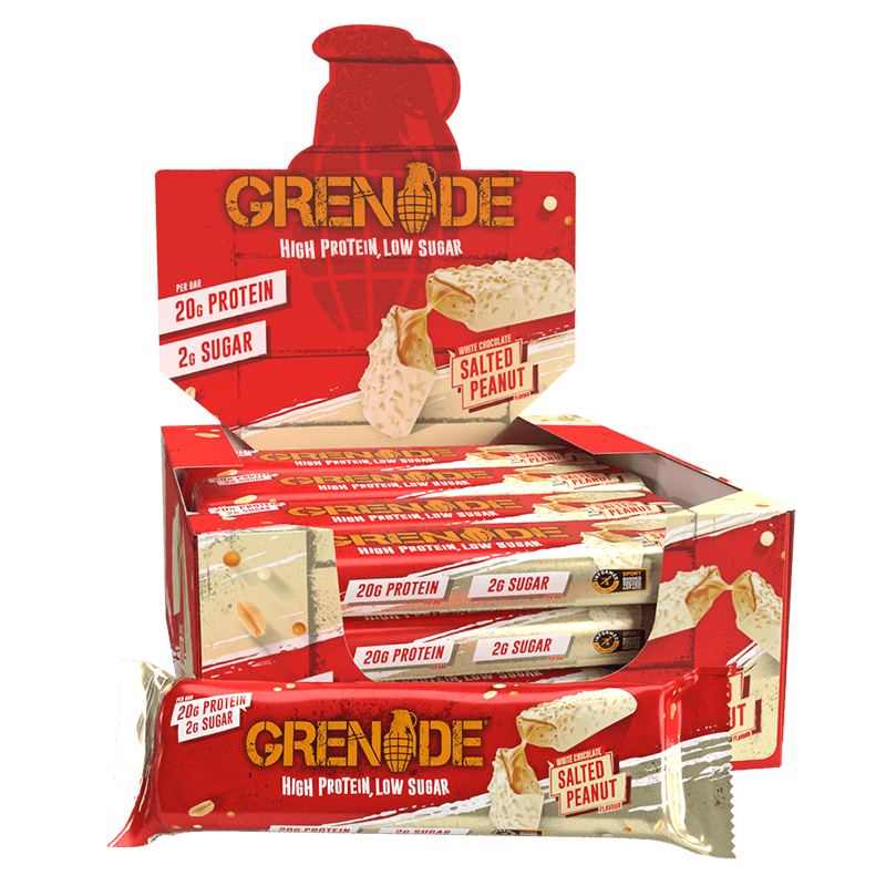 Cutie 12 Batoane Proteice Grenade Protein Bar 60g - Diverse Arome