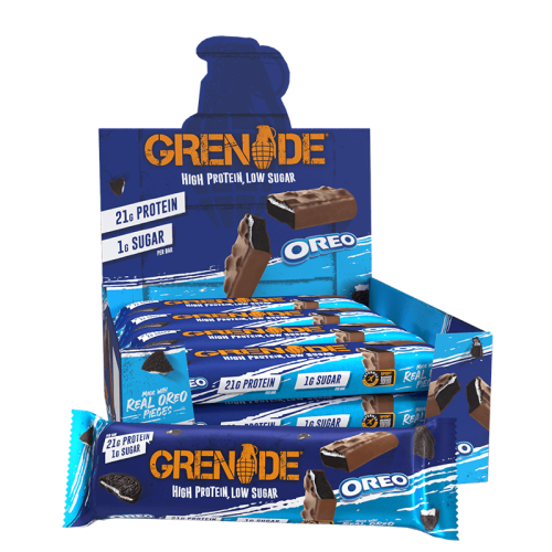 Cutie 12 Batoane Proteice Grenade Protein Bar 60g - Diverse Arome