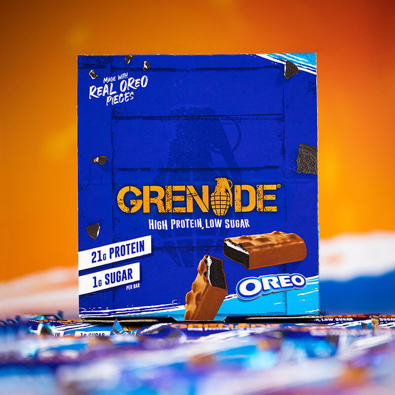 Cutie 12 Batoane Proteice Grenade Protein Bar 60g - Diverse Arome