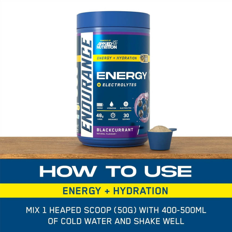 Applied Nutrition Endurance Velocity Fuel Energy Powder 1.5kg
