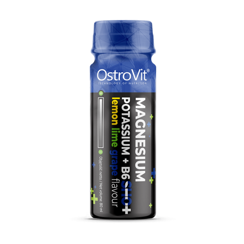Magneziu Lichid 375mg cu Potasiu și B6 OstroVit Shot 80ml