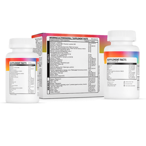 OstroVit Vit&Min SPORT 60 capsule - Multivitamine și Multiminerale